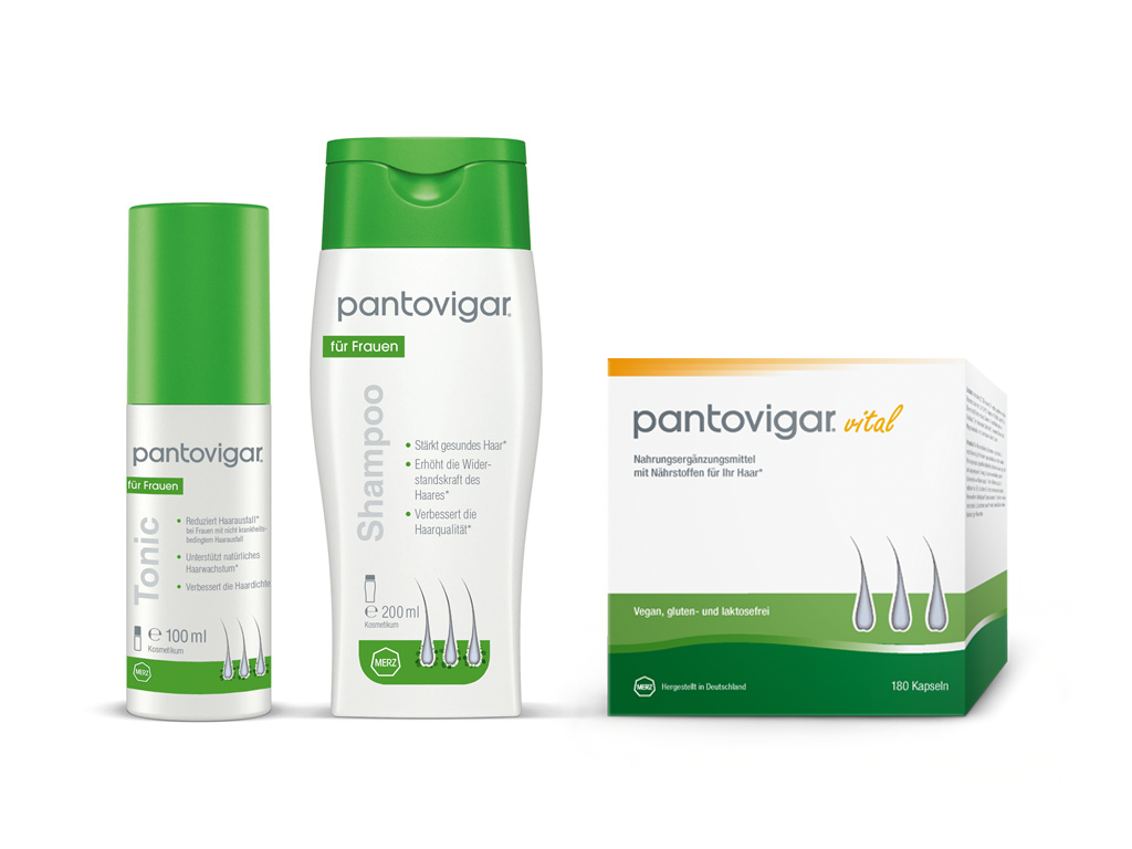 Produktfamilie Pantovigar® – Merz Fachkreise